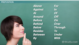 Prepositional Phrase | Definition, Function & Examples - Lesson | Study.com