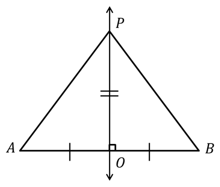 Completing Proofs Involving Points on the Perpendicular Bisector of a ...