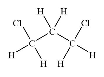 Draw the structure of 1, 3-dichloropropane and 1, 2-dibromo-3 ...
