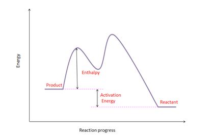 Interpreting a Reaction Energy Diagram Practice | Chemistry Practice ...
