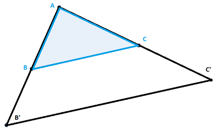 Using Similarity Transformations with Similar Triangles Practice ...