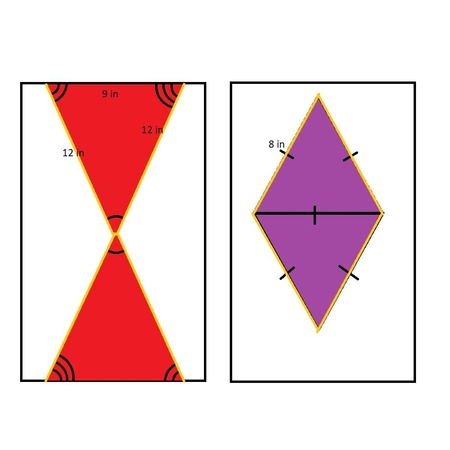 Solving Word Problem Involving Congruent Triangles Practice | Geometry ...