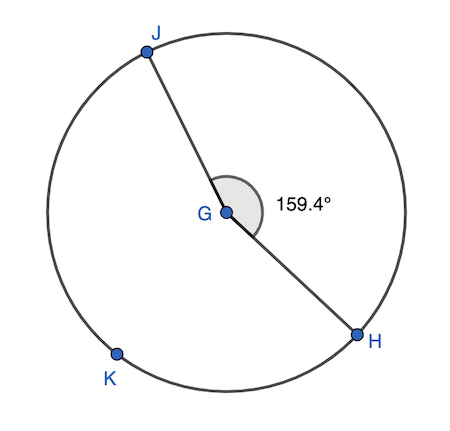 Naming & Finding Measures of Arcs of a Circle Practice | Geometry ...