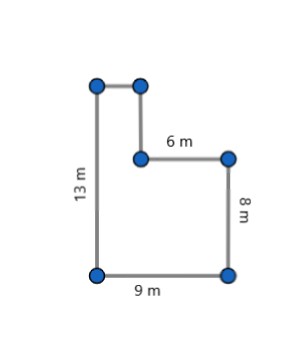 Finding the Area of a Piecewise Rectangular Figure Practice | Geometry ...
