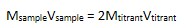 Titration Equation, Calculations & Examples - Lesson | Study.com