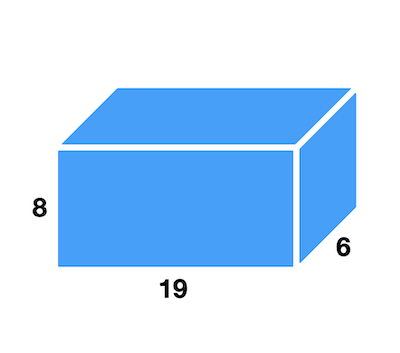Using a Net to Find the Surface Area of a Rectangular Prism Practice ...