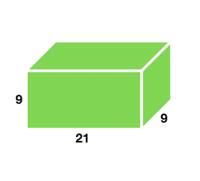 Using a Net to Find the Surface Area of a Rectangular Prism Practice ...