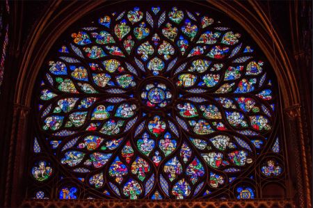 Architecture of Sainte-Chapelle | Components & Stained Glass - Lesson ...