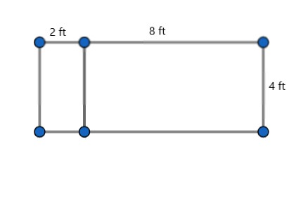 Finding the Area of a Piecewise Rectangular Figure Practice | Geometry ...