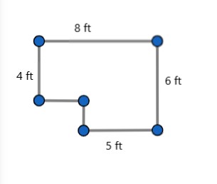 Finding the Area of a Piecewise Rectangular Figure Practice | Geometry ...