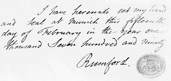 Sir Benjamin Thompson | Biography & Contributions | Study.com