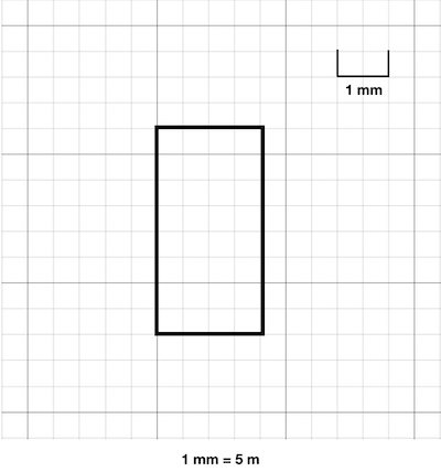 Calculating Area Given a Scale Drawing Practice | Math Practice ...