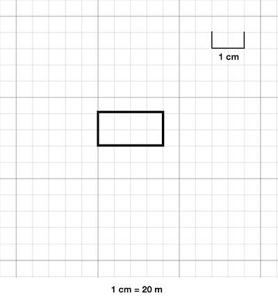 Calculating Area Given a Scale Drawing Practice | Math Practice ...