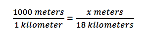 Converting 18 Kilometers to Meters: How-to & Steps | Study.com