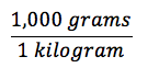 Converting 500 grams to Kilograms: How-to & Steps - Lesson | Study.com