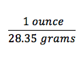 Converting 1 Ounce to Grams: How-To & Steps - Lesson | Study.com