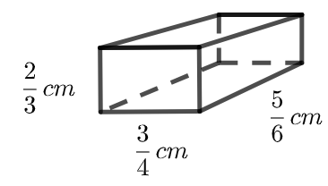 Finding the Volume of a Rectangular Prism with Fractional Edge Lengths ...