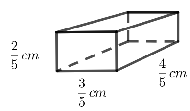 Finding the Volume of a Rectangular Prism with Fractional Edge Lengths ...