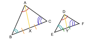 Proportional Triangles | Corresponding Angles & Opposite Sides - Lesson ...