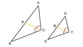 Proportional Triangles | Corresponding Angles & Opposite Sides - Lesson ...