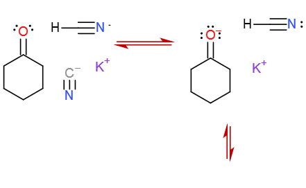 Complete the electron-pushing mechanism for the following reaction of ...