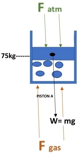 How to Draw a Free Body Diagram for a Piston | Physics | Study.com