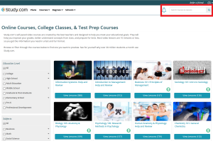Taking Courses on Study.com | Study.com
