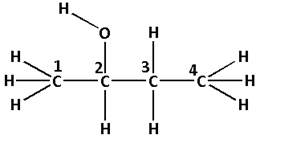 Draw structure and show all different types of proton for sec-Butyl ...