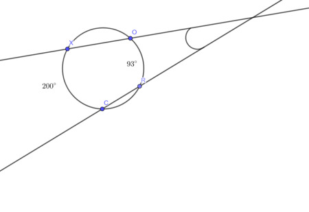 Measuring Angles of Intersecting Secants & Tangents Practice | Geometry ...