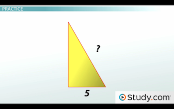 Special Right Triangles | Definition, Types & Examples - Lesson | Study.com