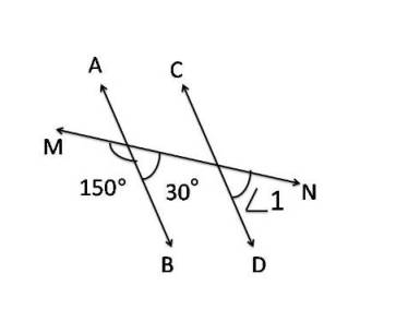 Finding the Measure of a Corresponding Angle Given Two Parallel Lines ...