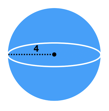 Finding the Surface Area of a Sphere Practice | Geometry Practice ...