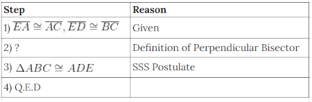 Completing Proofs Involving Congruent Triangles Using SSS Practice ...
