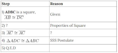 Completing Proofs Involving Congruent Triangles Using SSS Practice ...