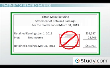 Financial Statements | Preparation & Examples - Lesson | Study.com
