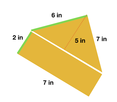 Solving Word Problems Involving the Surface Area of a Triangular Prism ...