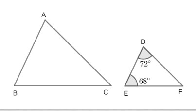 Using AA in Similar Triangles Practice | Geometry Practice Problems ...