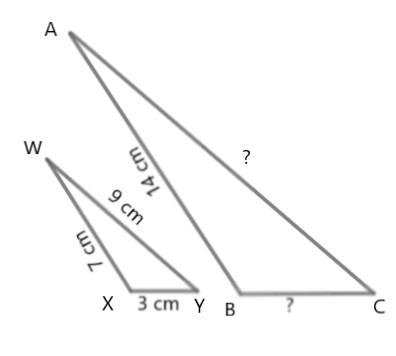 Using SSS in Similar Triangles Practice | Geometry Practice Problems ...