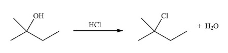 What is the theoretical yield of 10 ml t-pentyl alcohol + 25 ml HCL ...