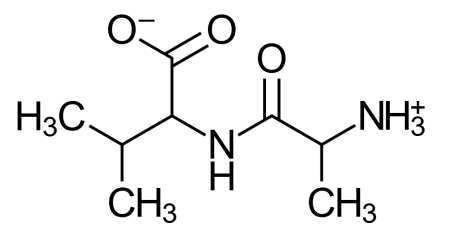 Draw the dipeptide alanylvaline (Ala-Val) as it would exist at neutral ...