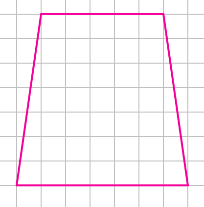 Finding the Area of a Trapezoid on a Grid by Using Triangles ...