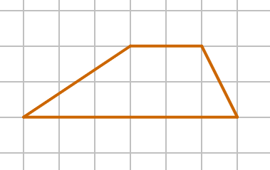 Finding the Area of a Trapezoid on a Grid by Using Triangles ...