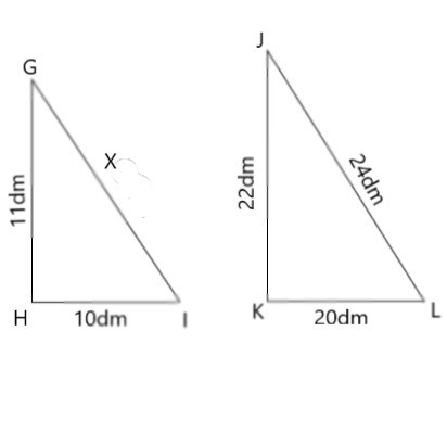 Identifying Similar Right Triangles Practice | Geometry Practice Problems | Study.com