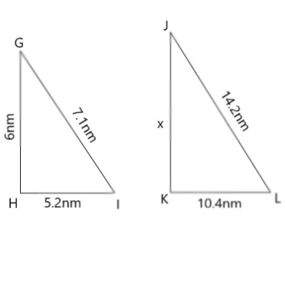Identifying Similar Right Triangles Practice | Geometry Practice ...