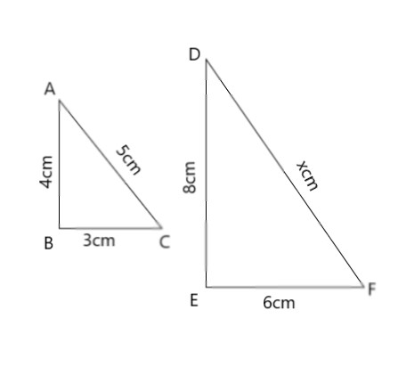 Identifying Similar Right Triangles Practice | Geometry Practice ...