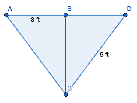 Solving Word Problem Involving Congruent Triangles Practice | Geometry ...