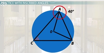 Central and Inscribed Angles: Definitions and Examples - Lesson | Study.com