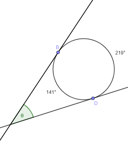 Measuring Angles of Intersecting Secants & Tangents Practice | Geometry Practice Problems ...