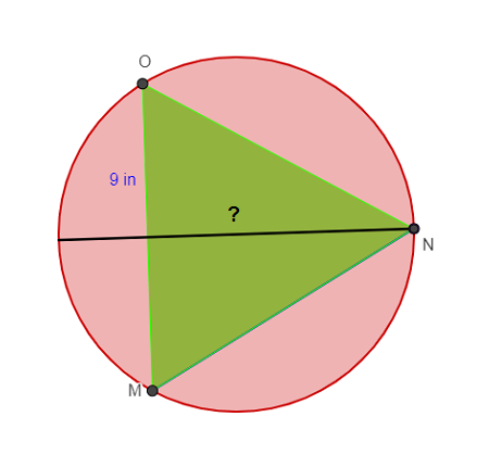 Constructing an Equilateral Triangle Inscribed in a Circle Practice ...