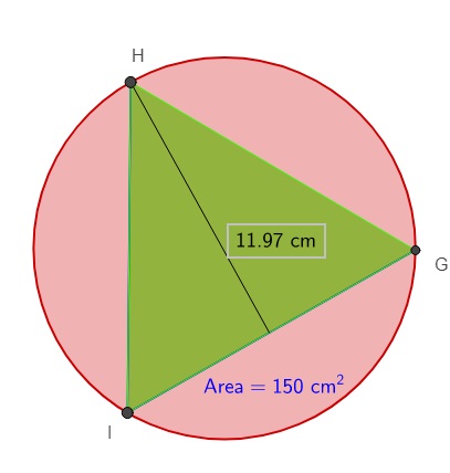 Constructing an Equilateral Triangle Inscribed in a Circle Practice ...
